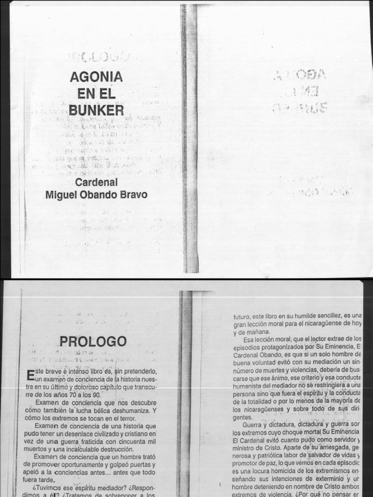 Miguel Obando - Agonia en El Bunker 1 PDF | PDF