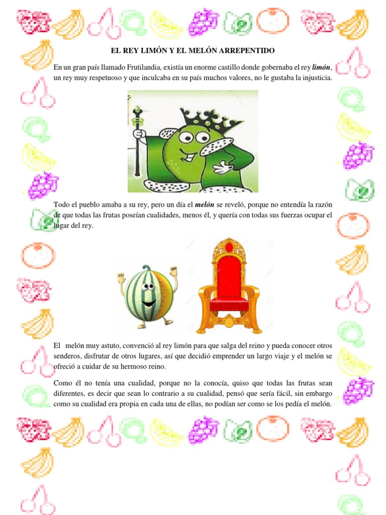 Cuento Del Melon | PDF