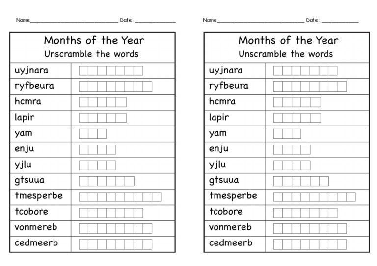 A Student Worksheet for Recording Names and Dates | PDF