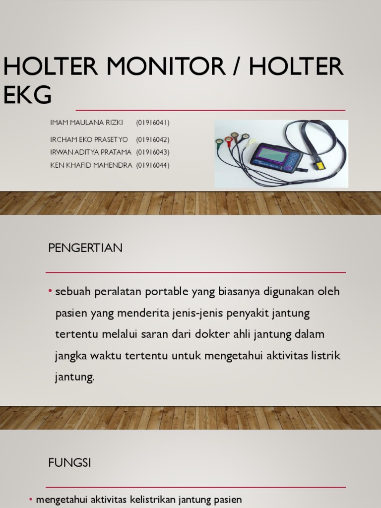 Holter Monitor | PDF