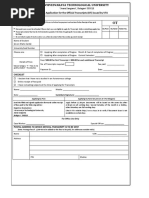 Application For The Consolidated Marks Cards (CMC) Issued by VTU | PDF ...