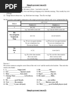 English Form 2 Mid Sem 2 Exam | PDF