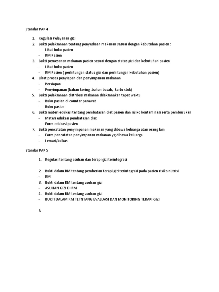 Standar PAP 4 | PDF