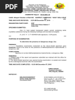 CSI Form 4 SOCO Report Forms | PDF | Criminal Justice | Crime & Violence