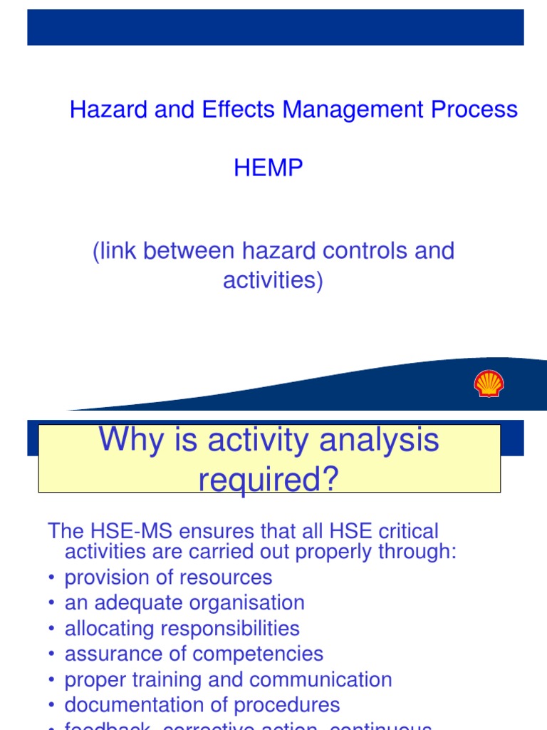 Hazard and Effects Management Process Hemp | PDF | Hazards | Systems ...