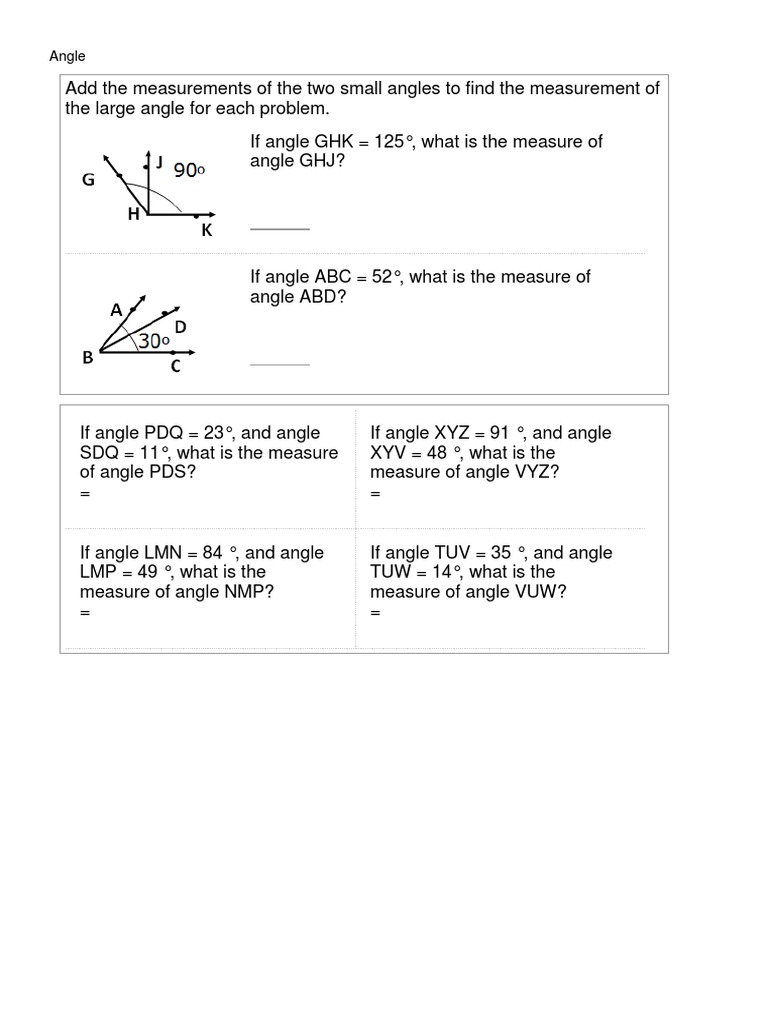 Angle Pdf