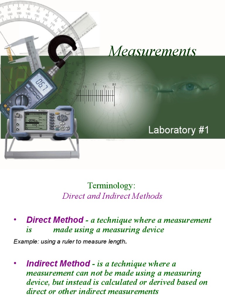 Lab1 Presentation | PDF | Significant Figures | Measurement