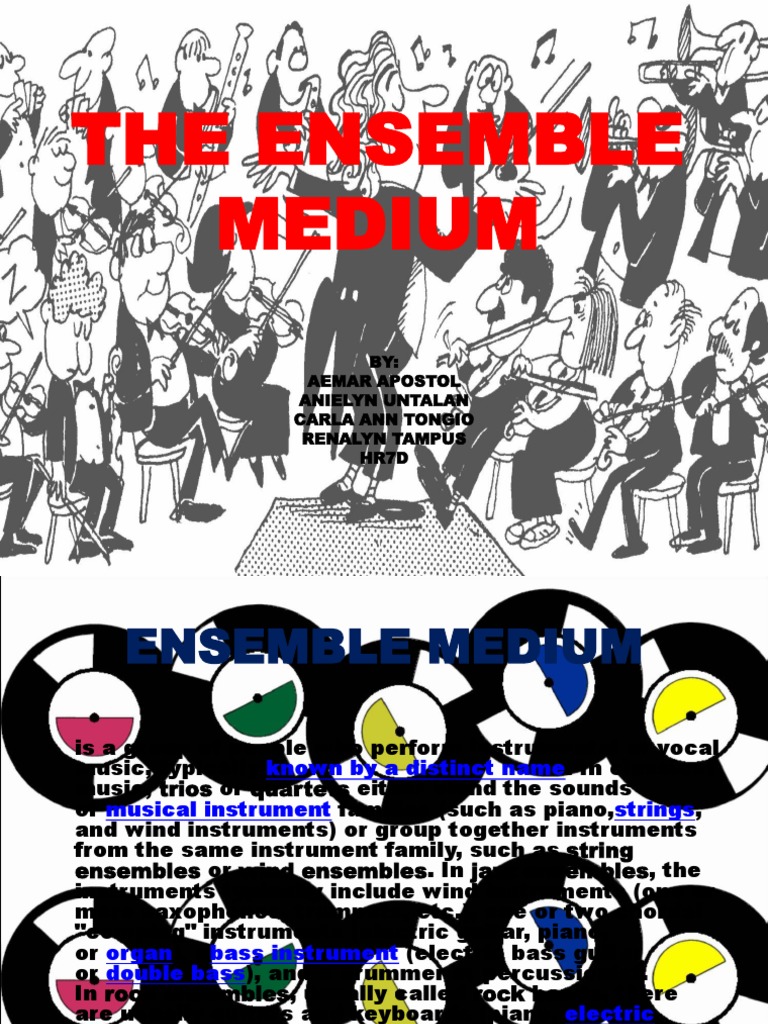 12 Ensemble Medium | PDF | Orchestras | Jazz