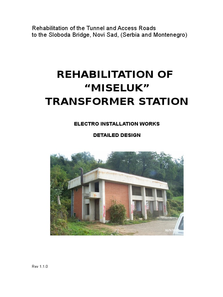 TS Miseluk E | PDF | Electrical Substation | Transformer
