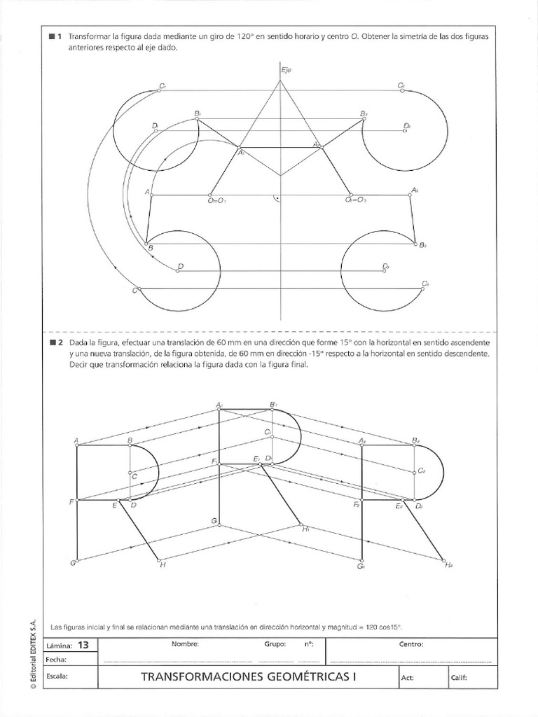 Transformaciones Geometricas | PDF