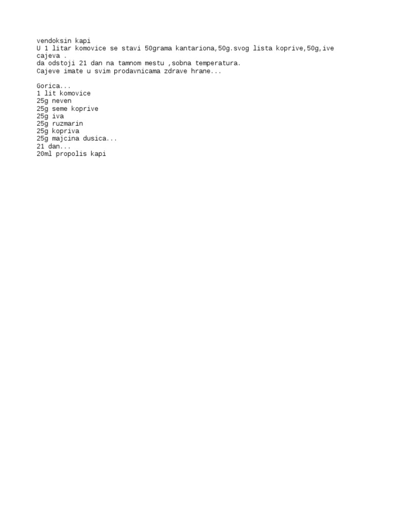 Recept | PDF