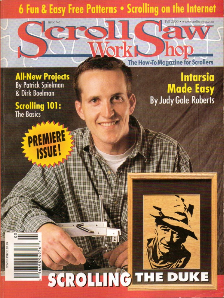 Scrool Saw Woodworking and Crafts Magazine 01 | PDF