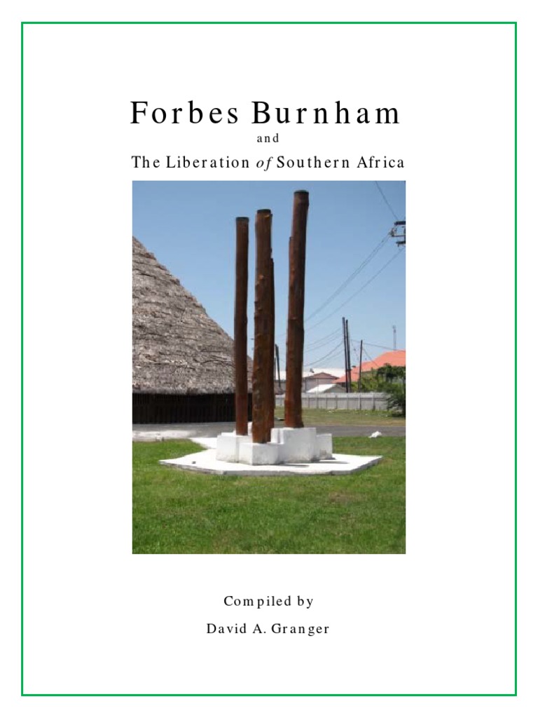 Forbes Burnham and The Liberation of Southern Africa | PDF | Apartheid ...
