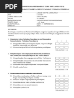 Format APKG 1 Dan 2 PKP Universitas Terbuka (UT) Terbaru | PDF