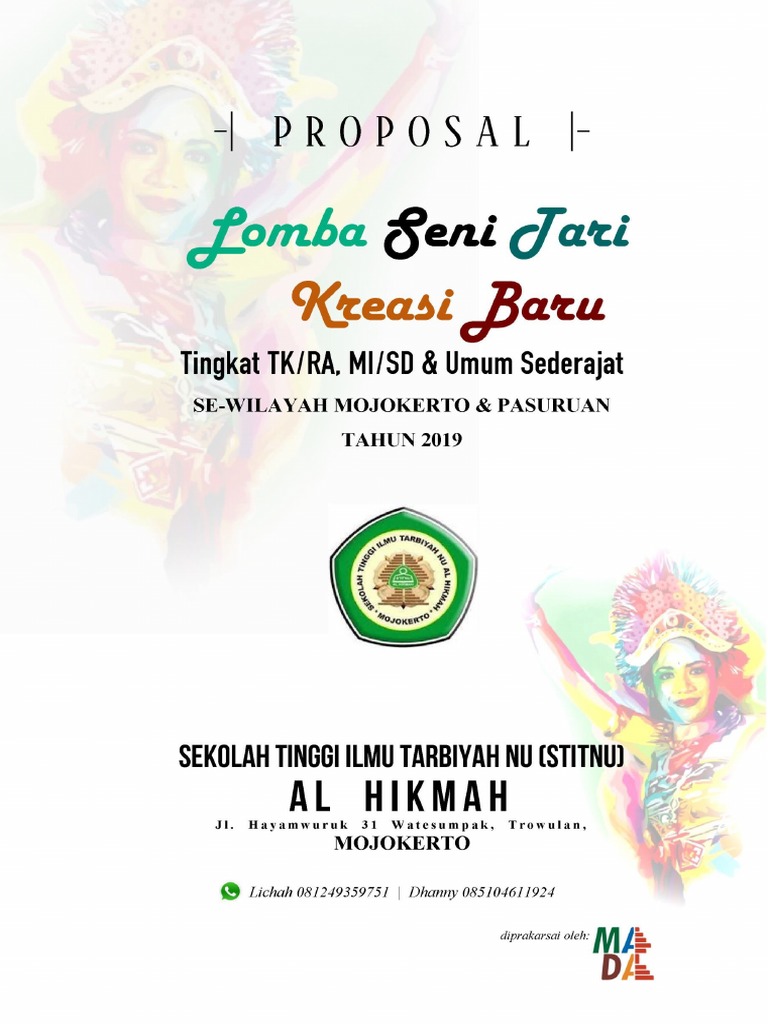 Proposal Lomba Seni Tari Kreasi Baru | PDF