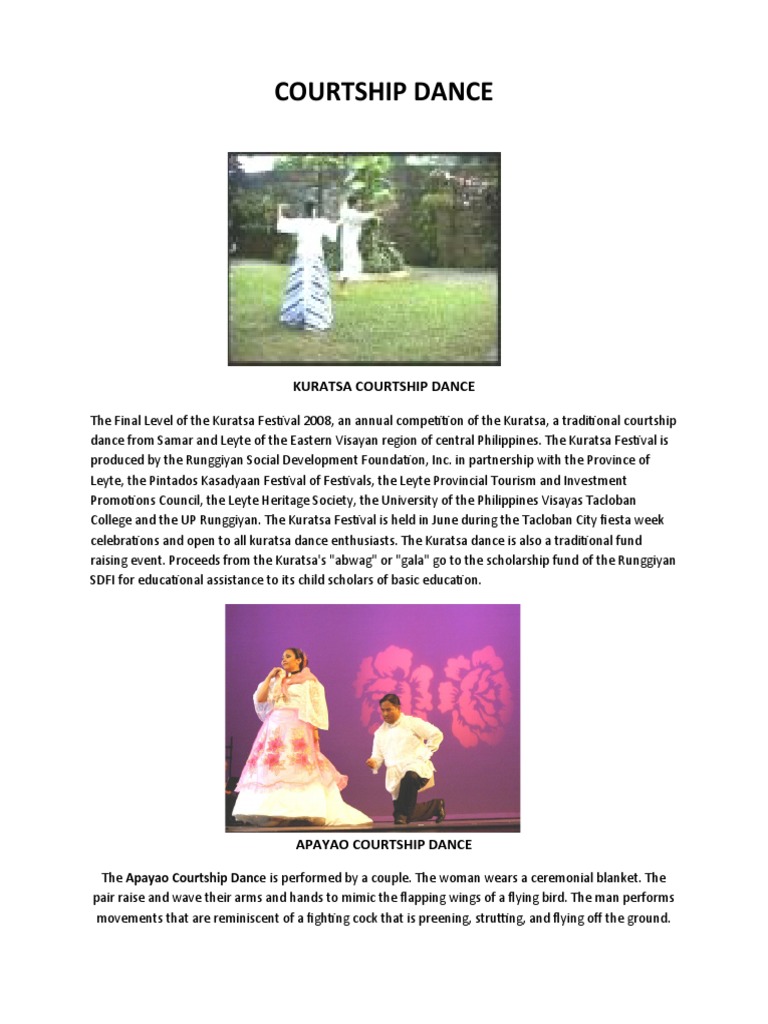 Courtship Dance | PDF | Dances