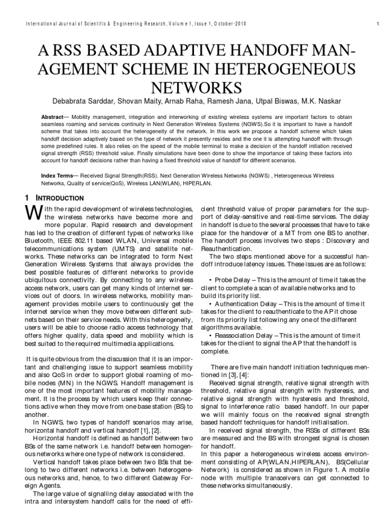 Ijser I051827 | PDF | Wireless Lan | Quality Of Service