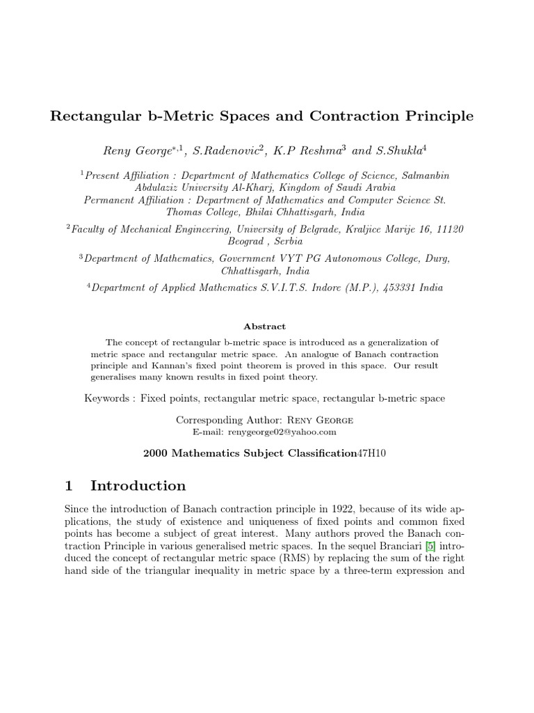 An Analogue of Banach Contraction Principle and Kannan's Fixed Point Theorem in Rectangular b ...