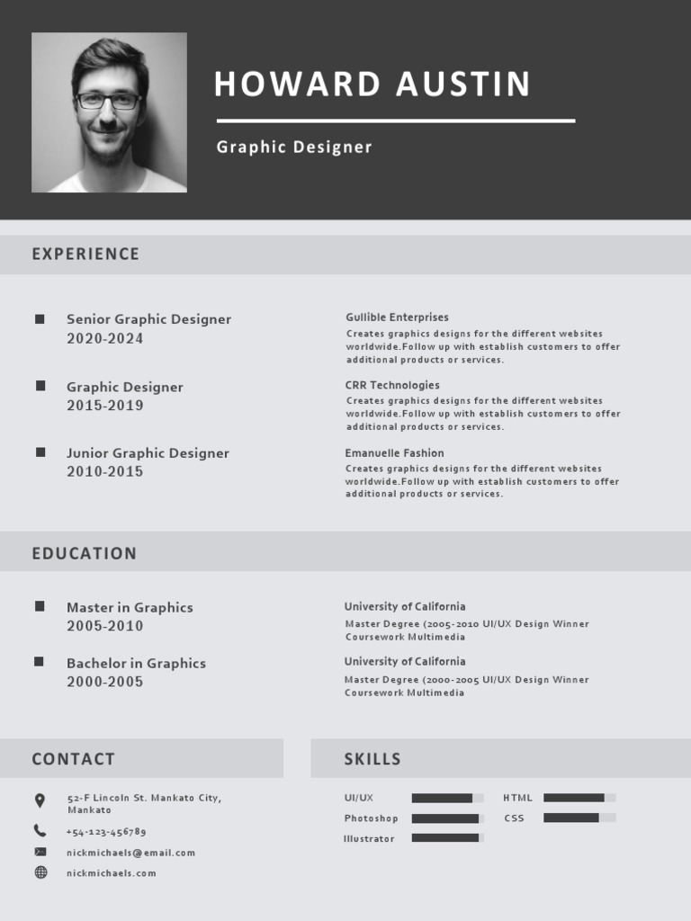 Basic Resume Template | PDF