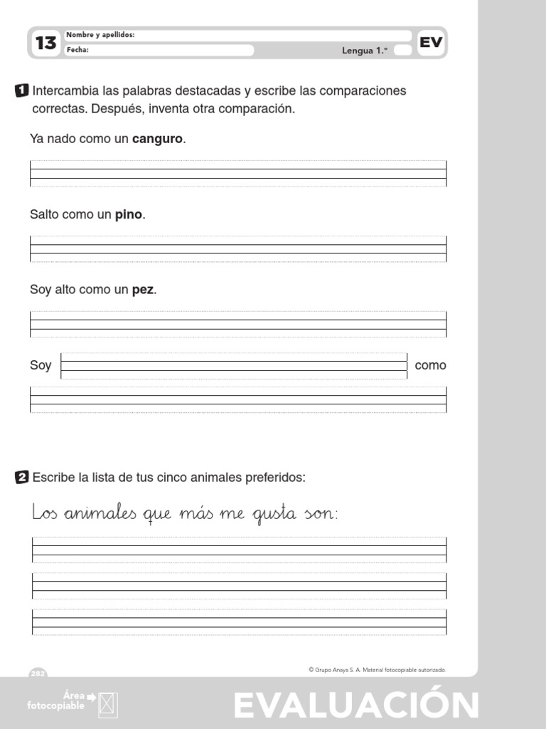 Evaluacion U13 | PDF