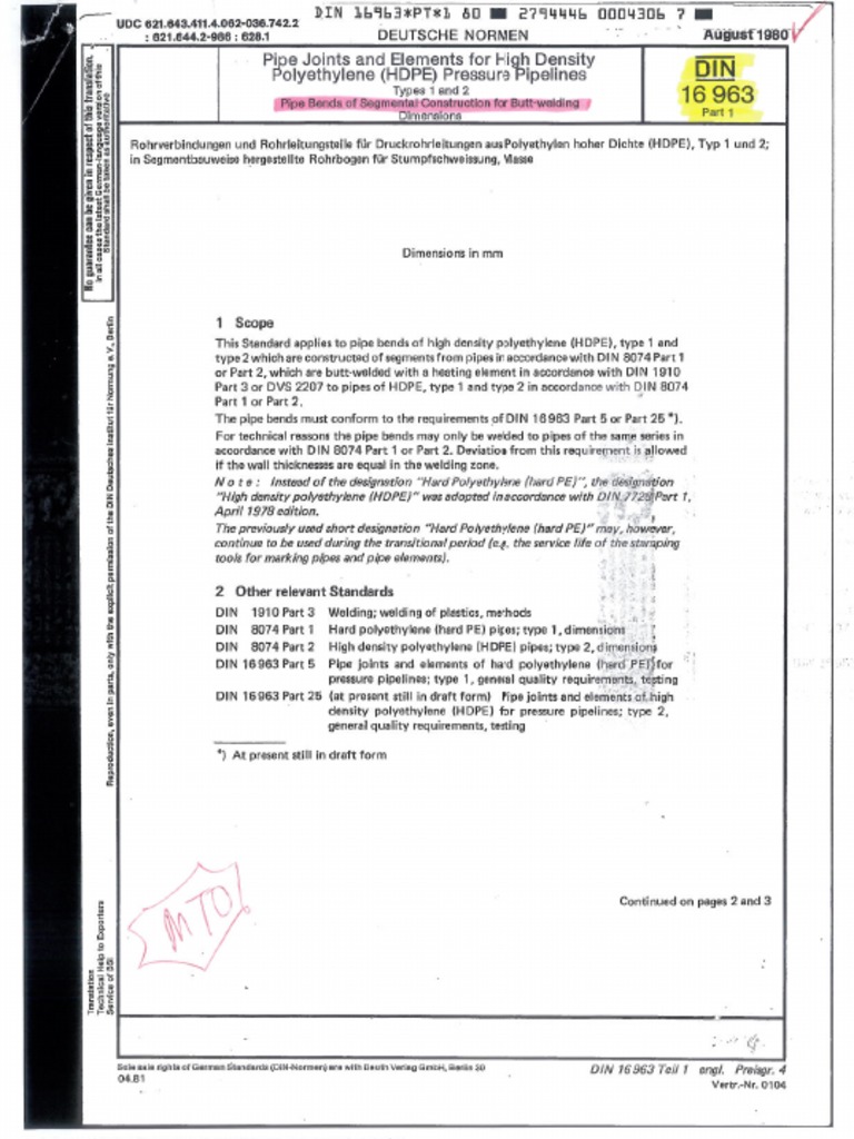 Din 16963-01 PDF | PDF