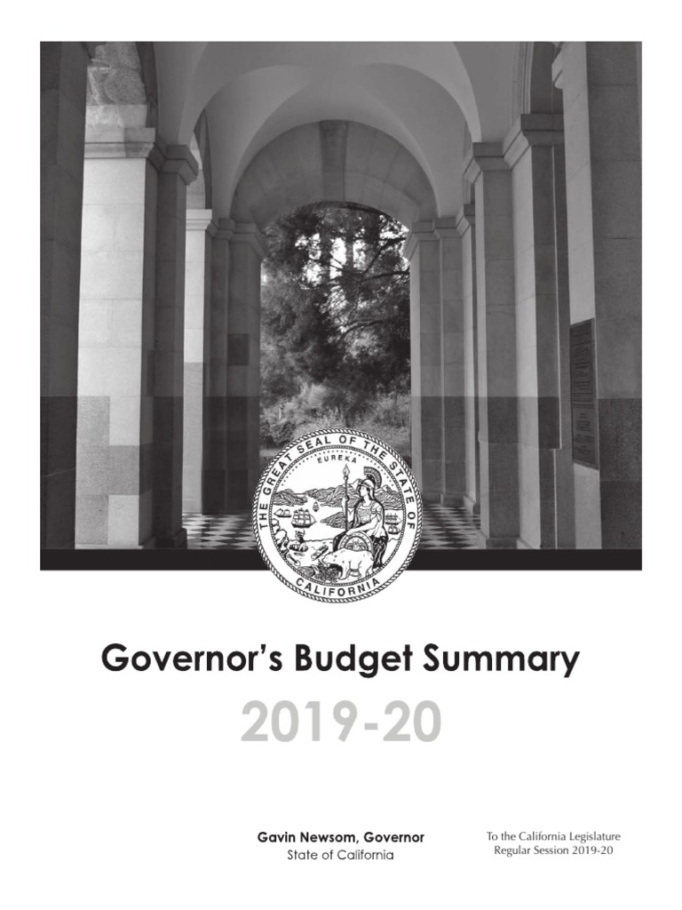 2019-2020 California Budget Proposal | PDF | Cal Pers | Recession