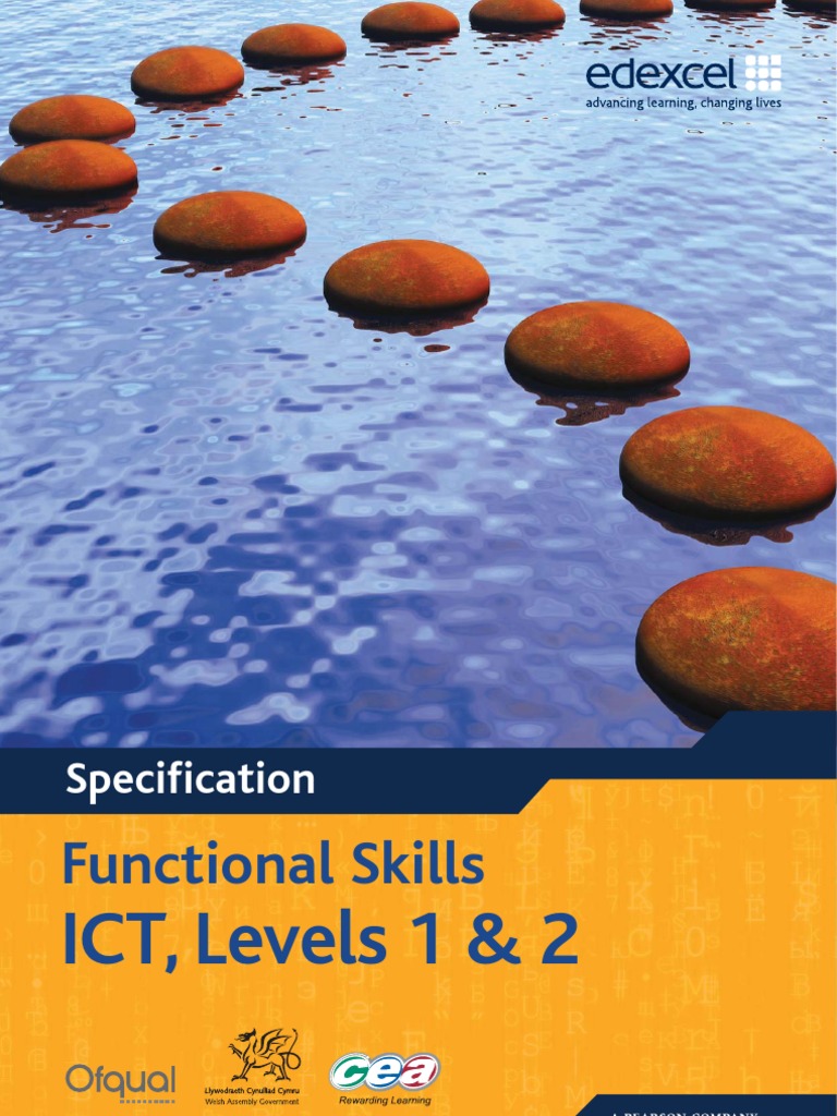 Functional Skills: ICT, Levels 1 & 2 | PDF | Educational Technology ...