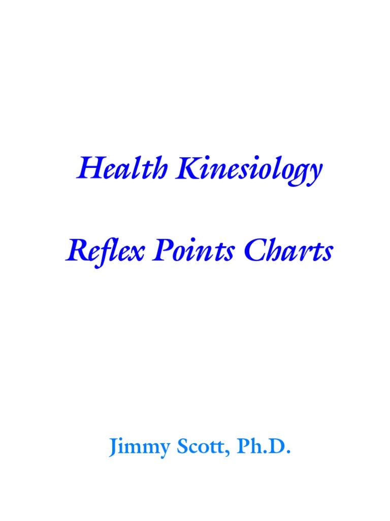 Health Kinesiology Reflex Point Charts | PDF