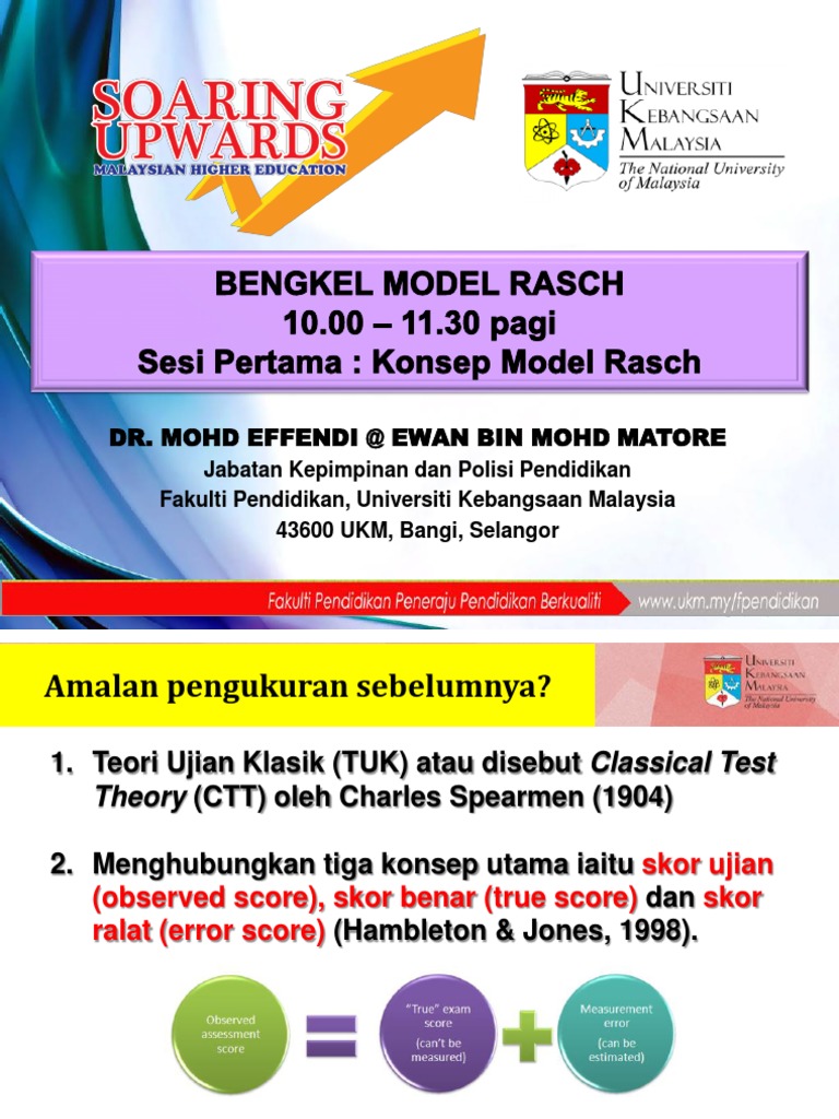 Model Rasch | PDF