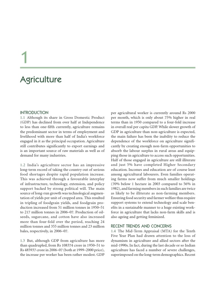 Agriculture | PDF