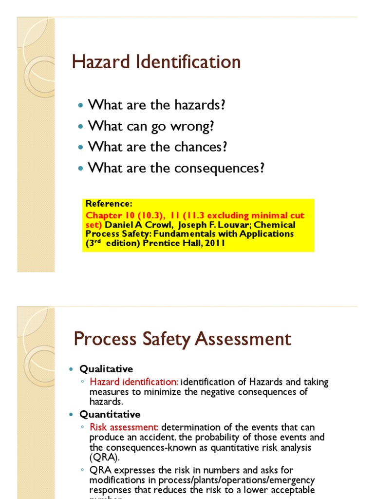 Lecture HAZOP Example | PDF | Hazards | Risk