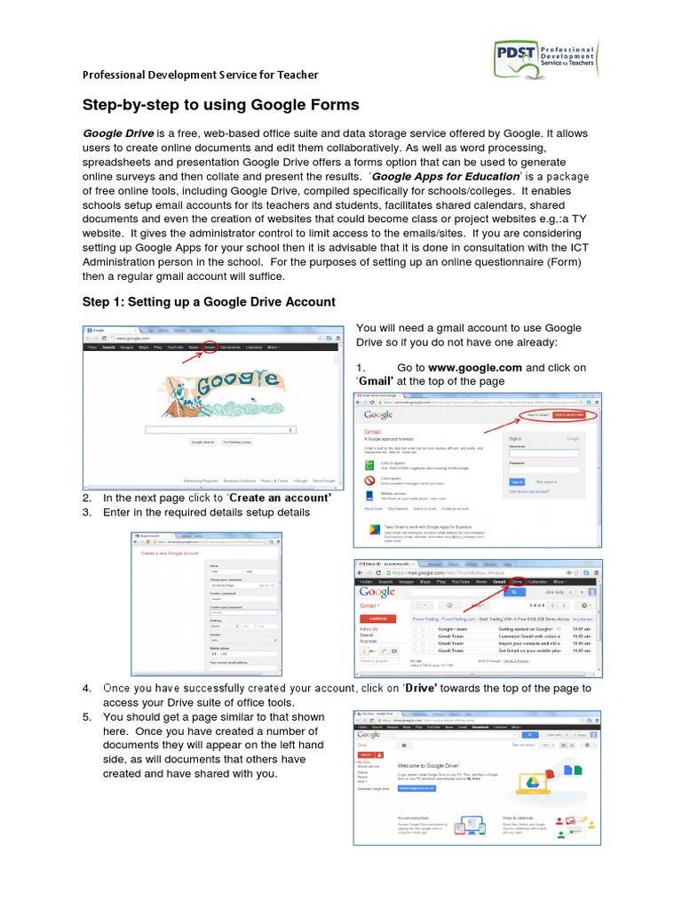 Google Form Tutorial | PDF | Microsoft Excel | Websites