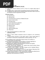 Earned Leave Application Form | PDF