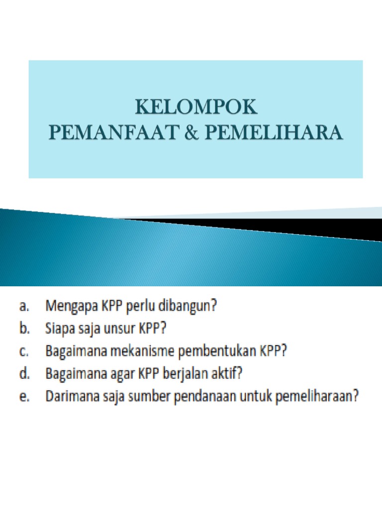 Materi KPP Dan Pembentukan KPP | PDF