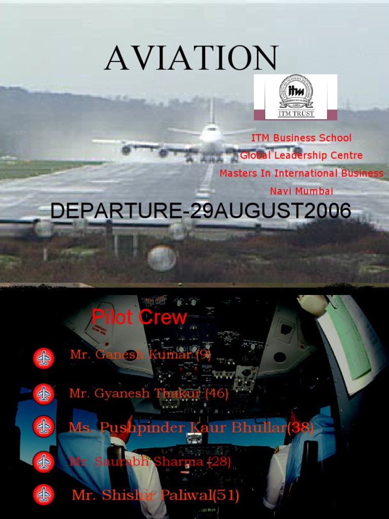 Aviation Project | Download Free PDF | Airlines | Airplane