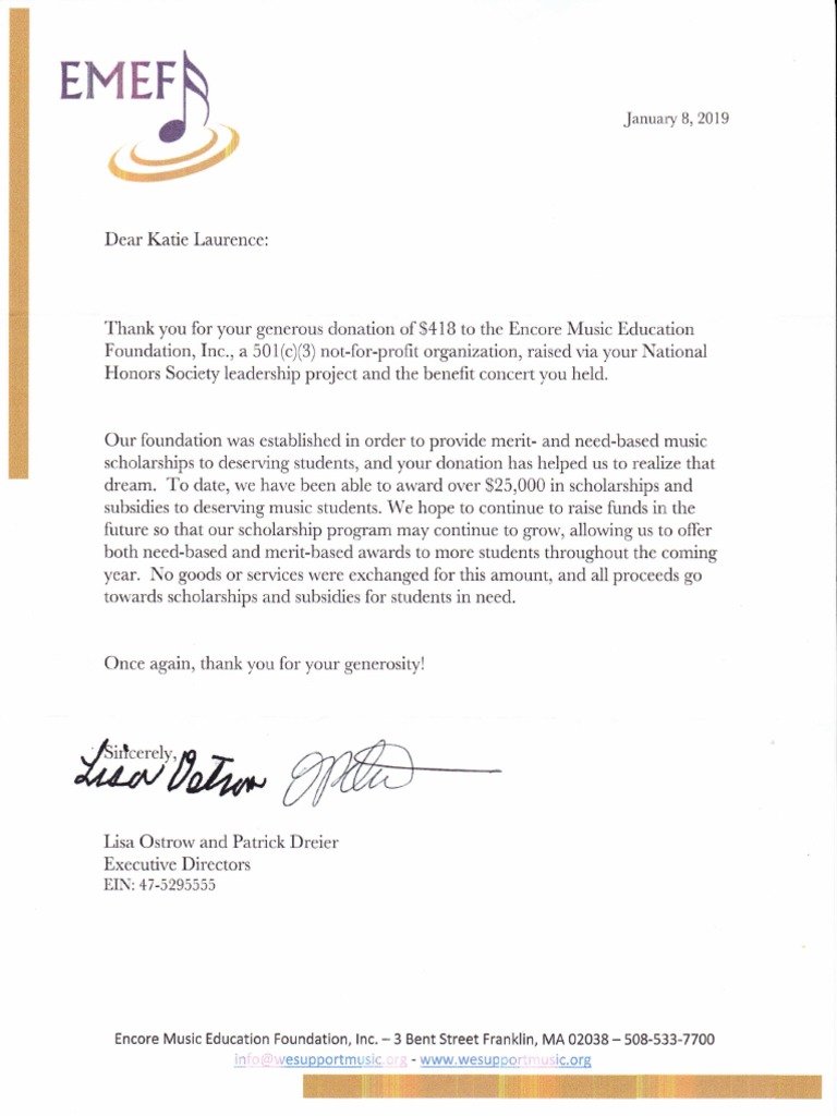 Confirmation Letter | PDF