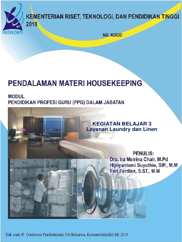 Layanan Laundry dan Linen Hotel | PDF | Komputer | Teknologi & Rekayasa