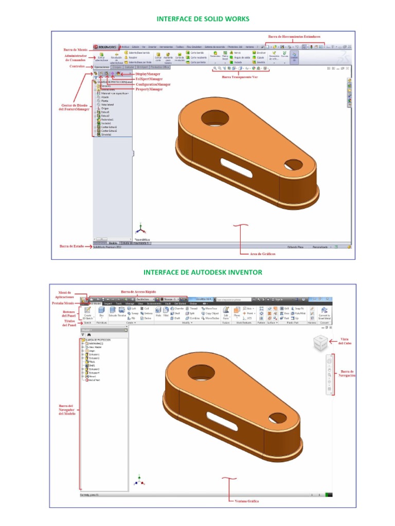 Interface de Solid Works | PDF