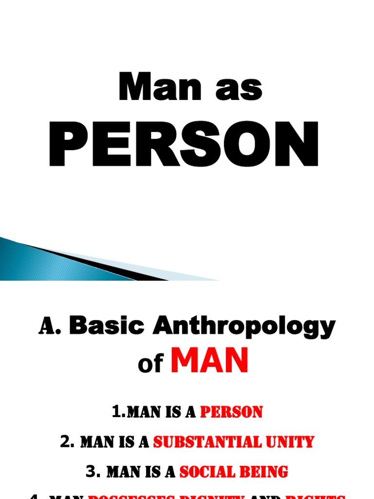5.-Chapter2b - A Man As A Person | PDF | God | Soul