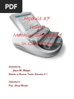 Module 1, Machine Shorthand | PDF | Shorthand | Computer Keyboard