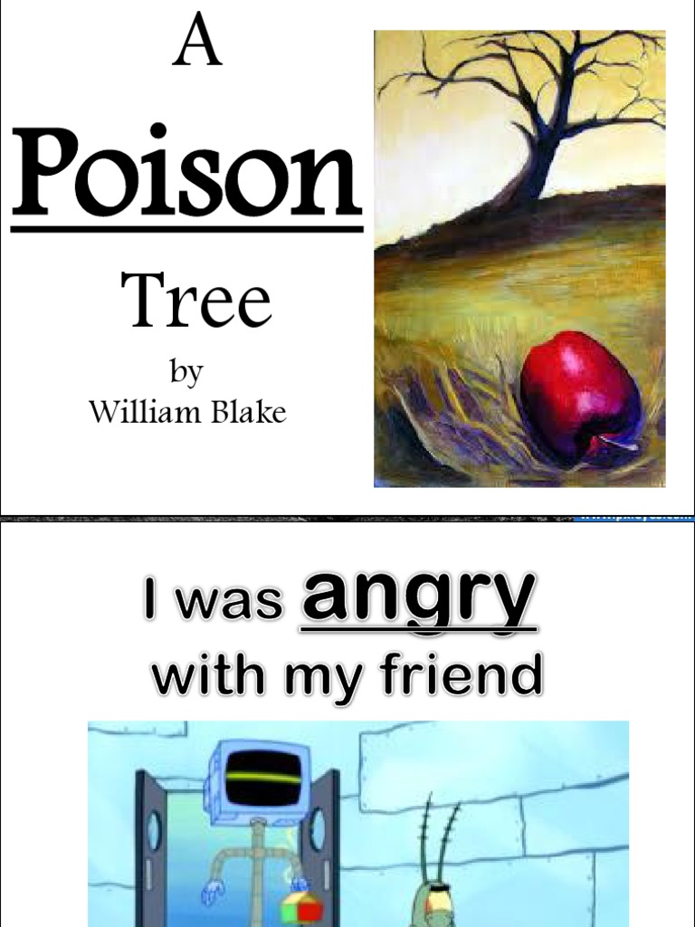 A Poison Tree | PDF
