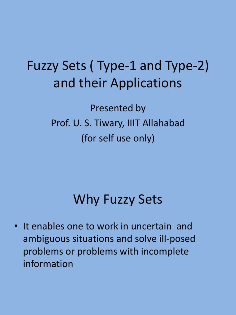 FUZZY | PDF | Fuzzy Logic | Mathematics Of Computing