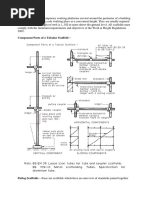 Scaffold Basic Design Example | PDF | Scaffolding | Bending