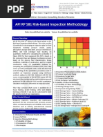 API RP 580 - Risk-Based Inspection PDF | PDF | Reliability Engineering ...