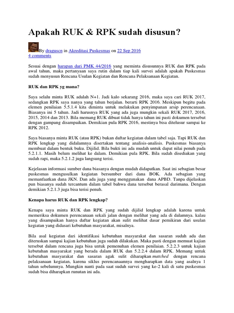 Apakah RUK | PDF | Karier & Perkembangan