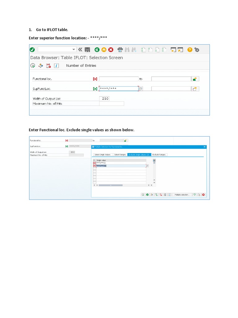 Go To Iflot Table Enter Superior Function Location Pdf