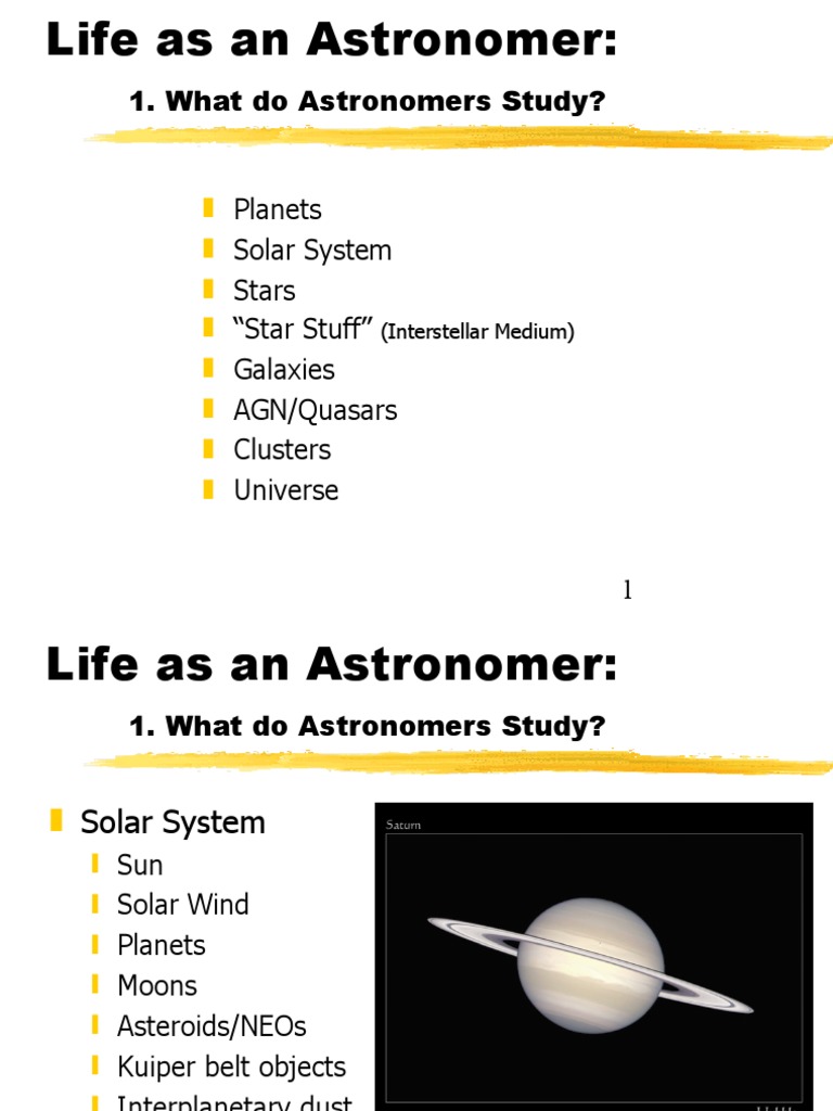Astronomer's Life and Work Overview | PDF | Astronomy | Stars