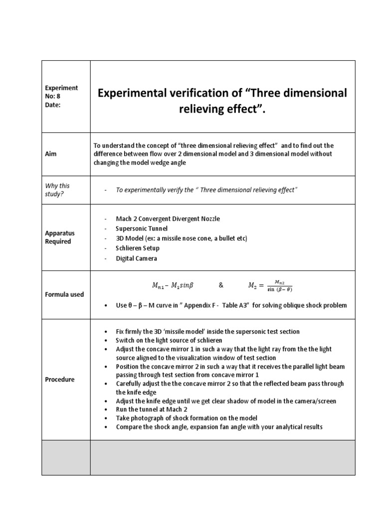 3D Relieving Effect Verification | PDF | Compressible Flow | Mach Number