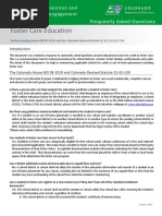 DHS-942 School Notification Form | PDF | Foster Care | Discrimination