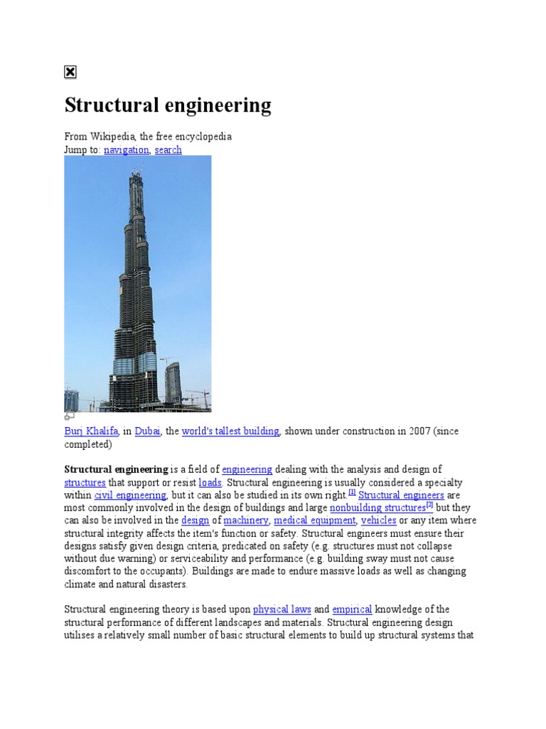 Structural Engineering | PDF | Structural Engineering | Engineering